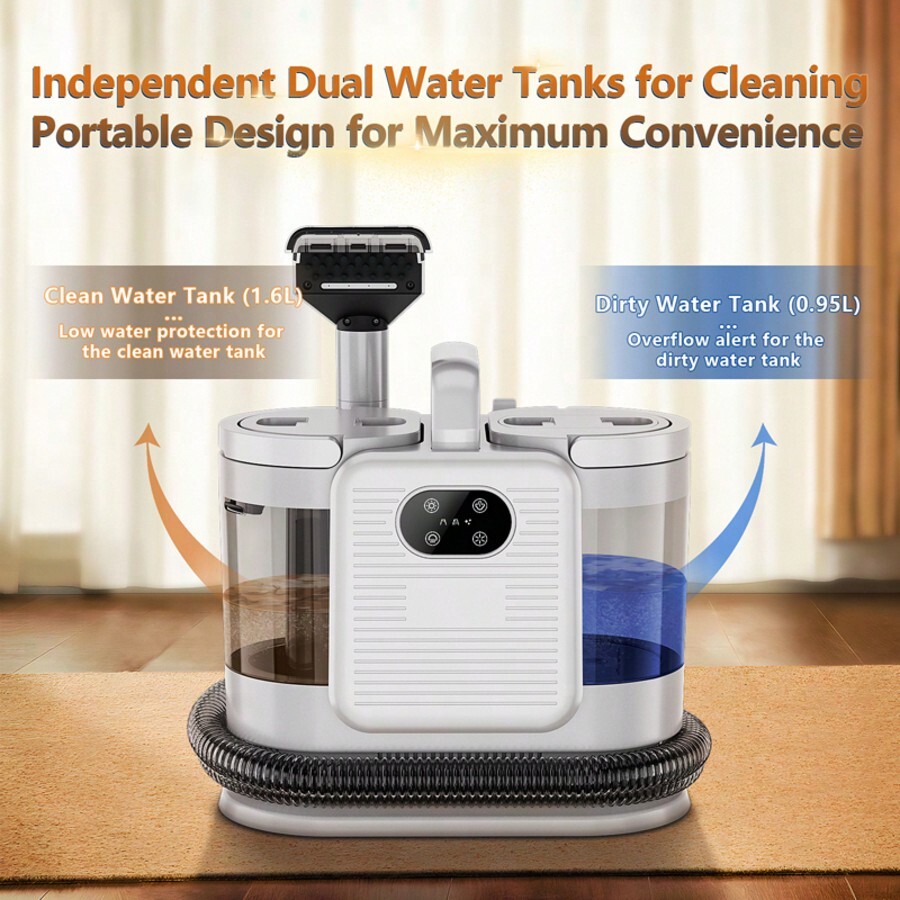Steam Spot Vacuum Cleaner, Steam Function, Carpet Vacuum Cleaner With ...