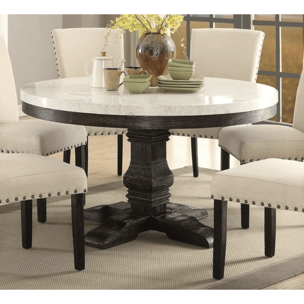 Urbana Cherry Finish Dining Table | SHEIN USA