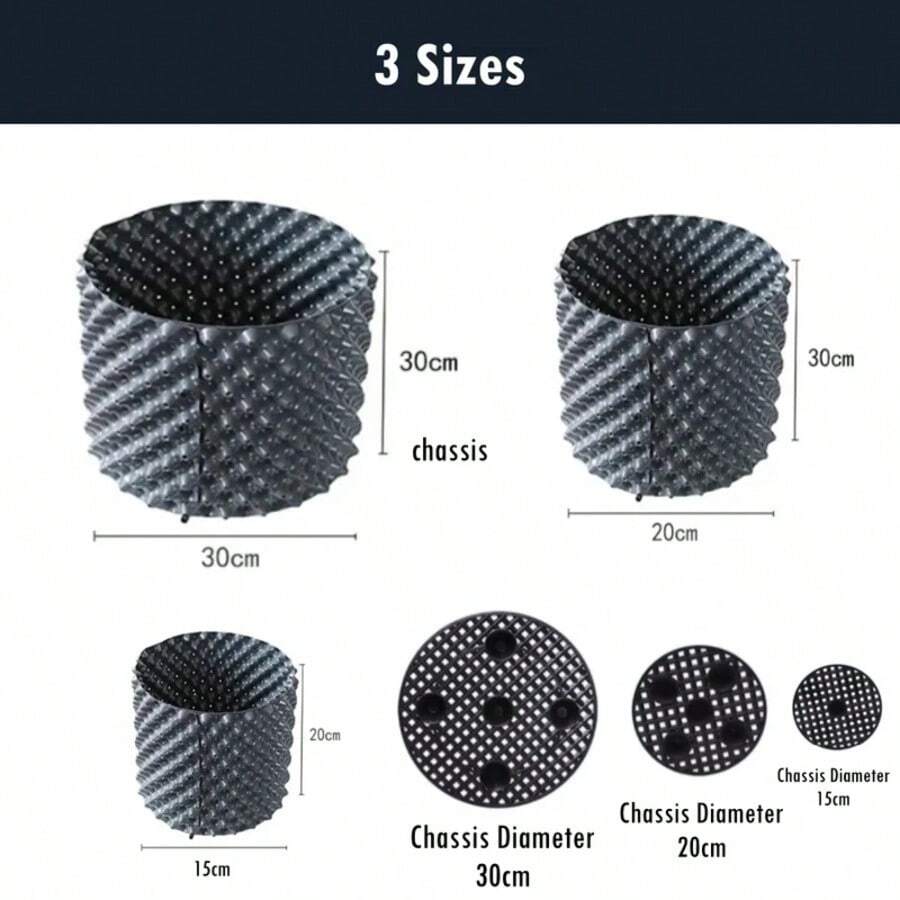 2 Packes Air Pruning Plant Root Control Nursery Pots Trainer Fast Root ...