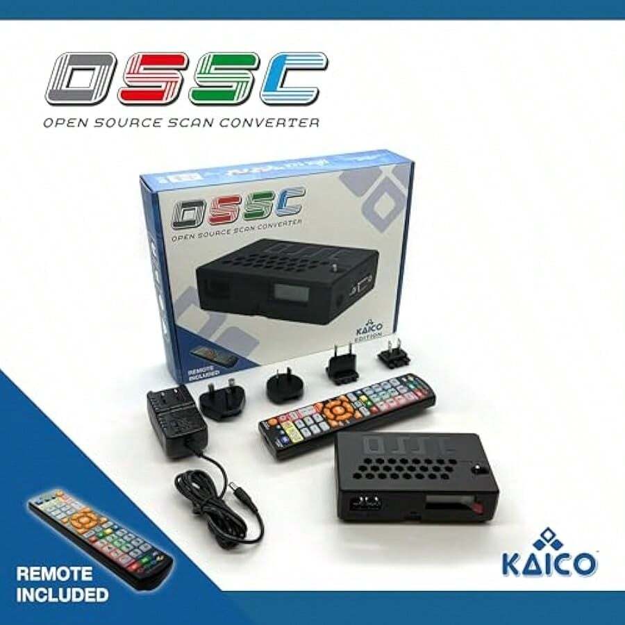 OSSC Open Source Scan Converter 1.8 SCART Component VGA HDMI Zero Lag ...
