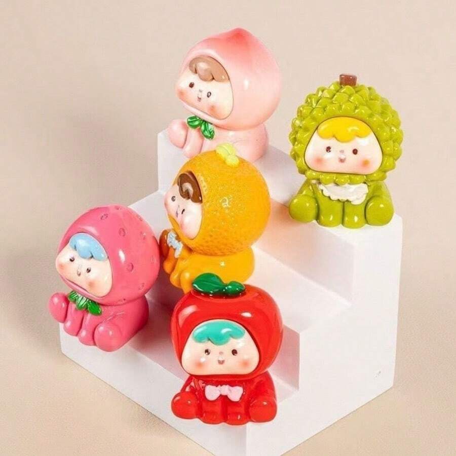 Sanrio Fruit Resin Blind Demystify Blind Box Cute Granule Blind Bag ...