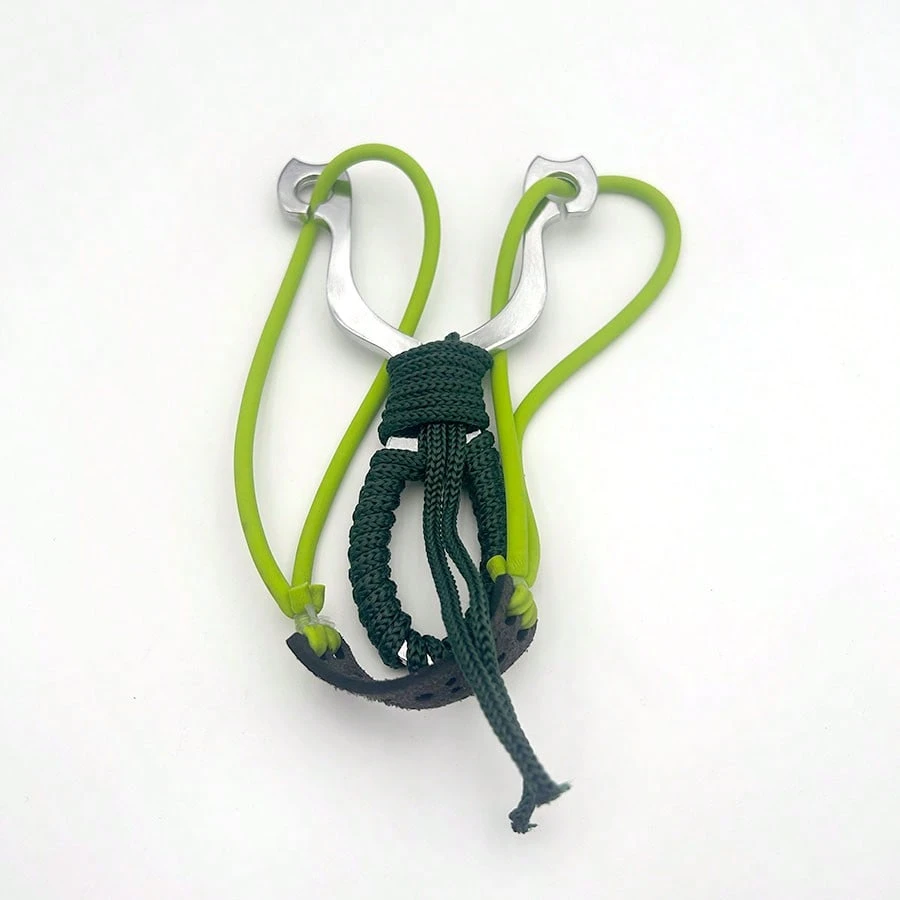 Resortera de goma de alta potencia con estructura redonda, especial ...