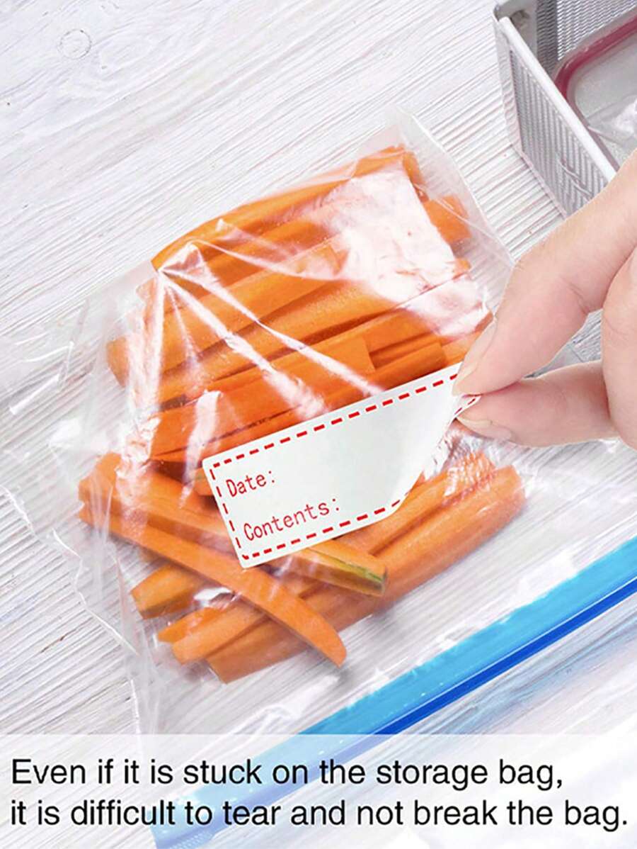 1 Roll Food Storage Safety Date Marking Labels, Waterproof & Oil-Proof ...