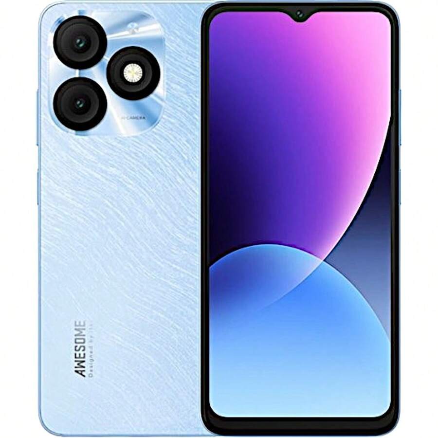 Itel A50 Cell Phone 6.6" HD Screen 3GB RAM+128GB ROM Dual SIM Octacore ...