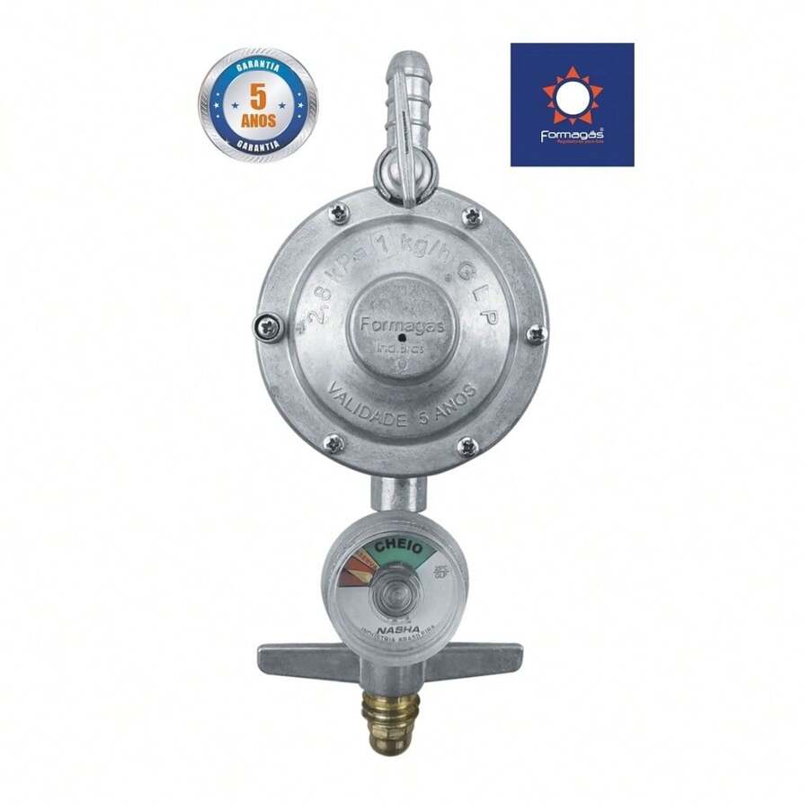 Gas Regulator Kit With Pressure Gauge, 1.20m Hose And Clamps | SHEIN USA
