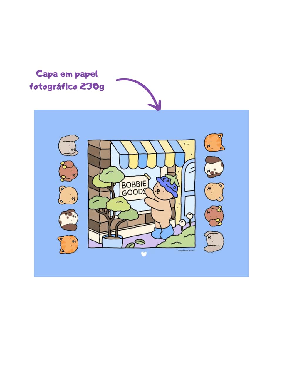 Bobbie Goods Coloring Book 100 Loose-Leaf Pages Blue Cover | Moda de ...