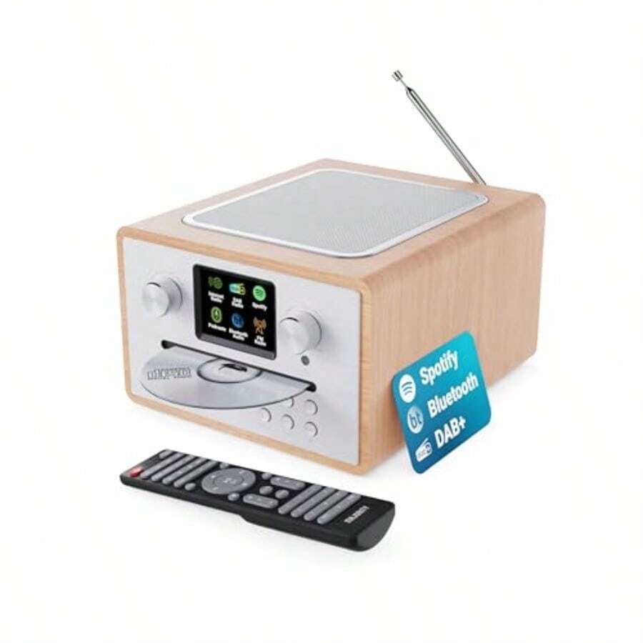 Internet Radio CD Player DAB+ Bluetooth Spotify Connect Podcasts FM ...