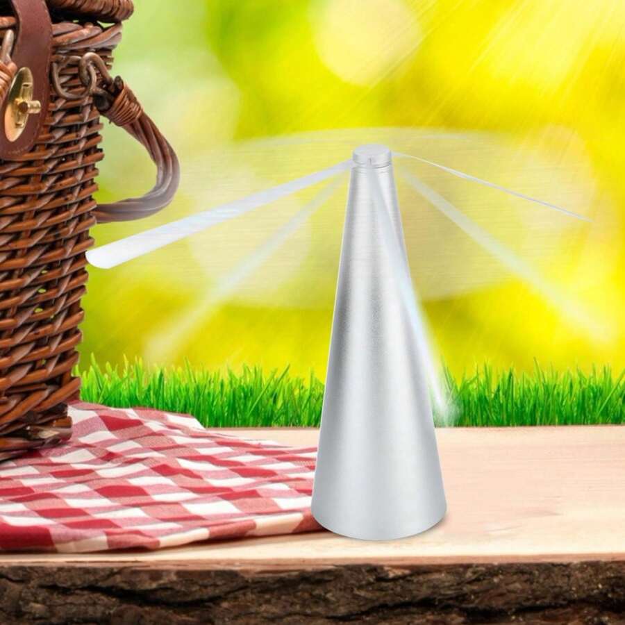 Bug Fan Fly Deterrent With Holographic Blades To Clear Bugs, Mosquitoes ...