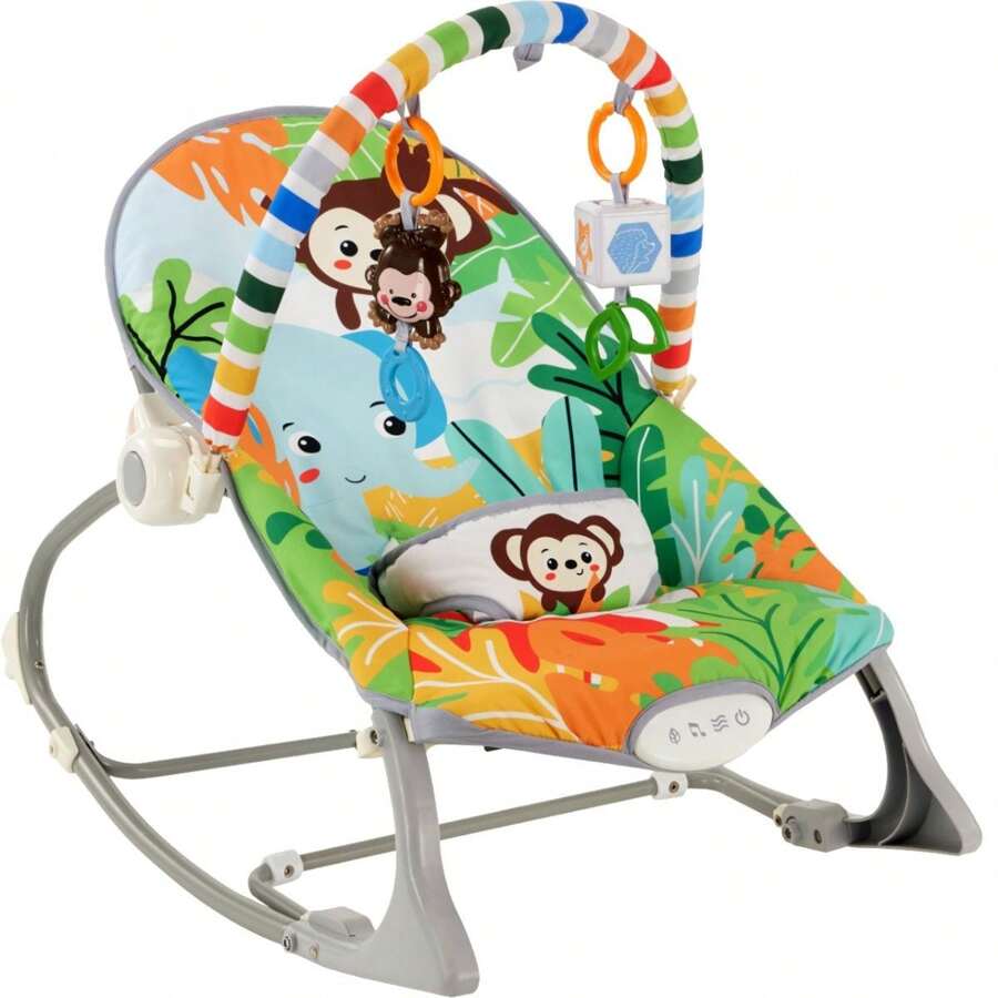 Smile Vibrating Baby Bouncer With White Noise - Zoo for Sale Australia ...