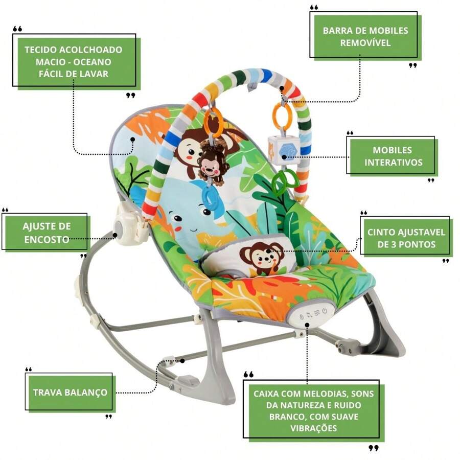 Smile Vibrating Baby Bouncer With White Noise - Zoo for Sale Australia ...