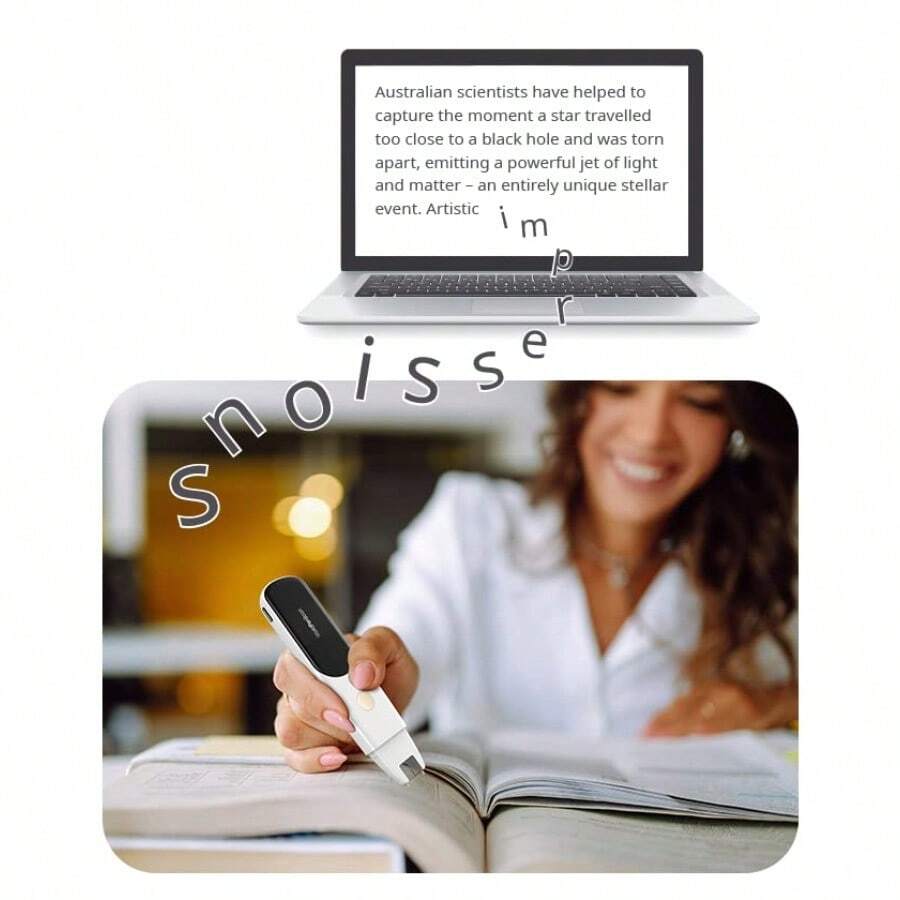 PenPower WorldPenScan OCR Pen Scanner Wi-Fi Reading Mode Text-To-Speech ...