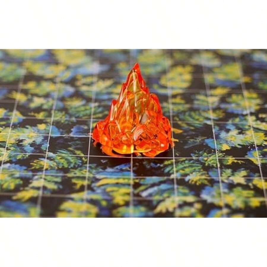 Fire Tower Rising Flames Board Game Deluxe Expansion With 2 Mini ...