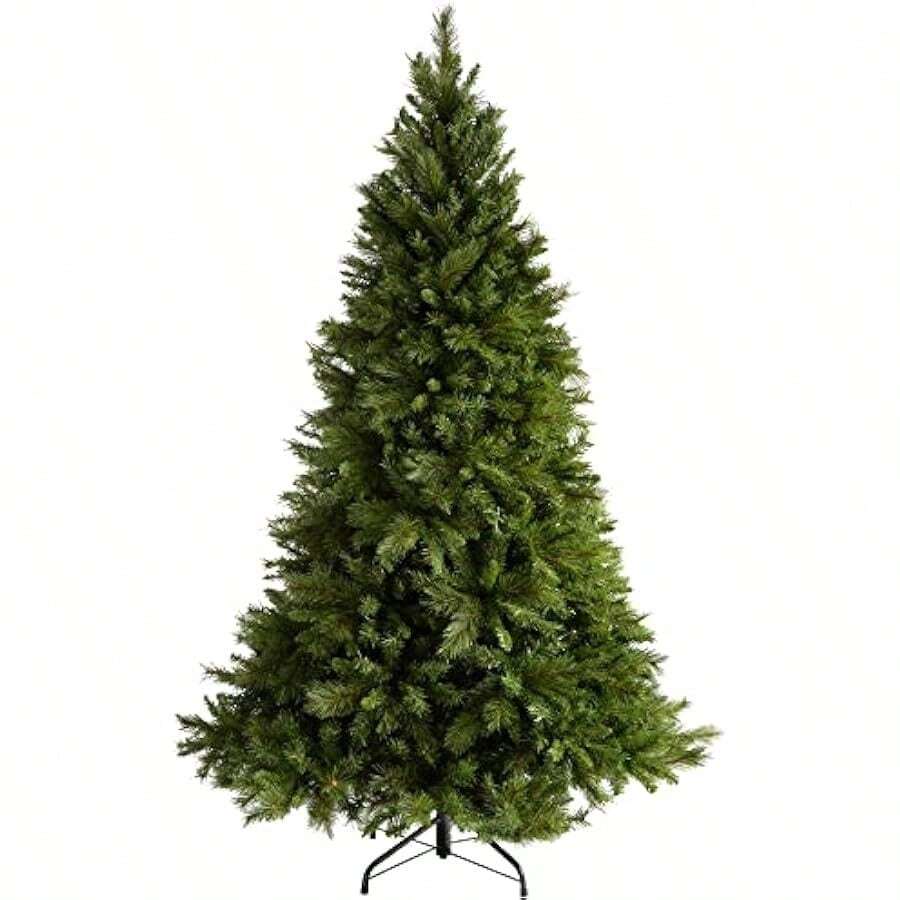 Victorian Pine Tree Easy Build Hinged Branches 7 Feet Green ...