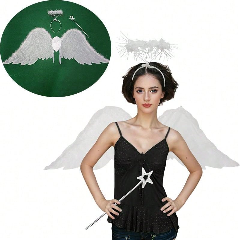 3-Piece Rave Party Costume Show Holiday Party Costume Props Simulated ...