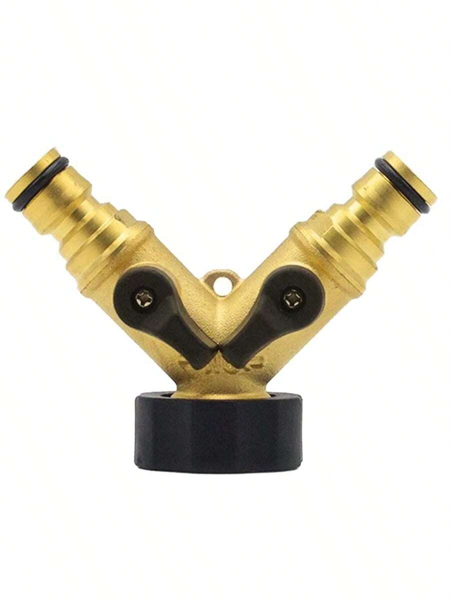 Seawhisper Tap Y Splitter Brass Manifold Two Way Washing Machine Hose ...