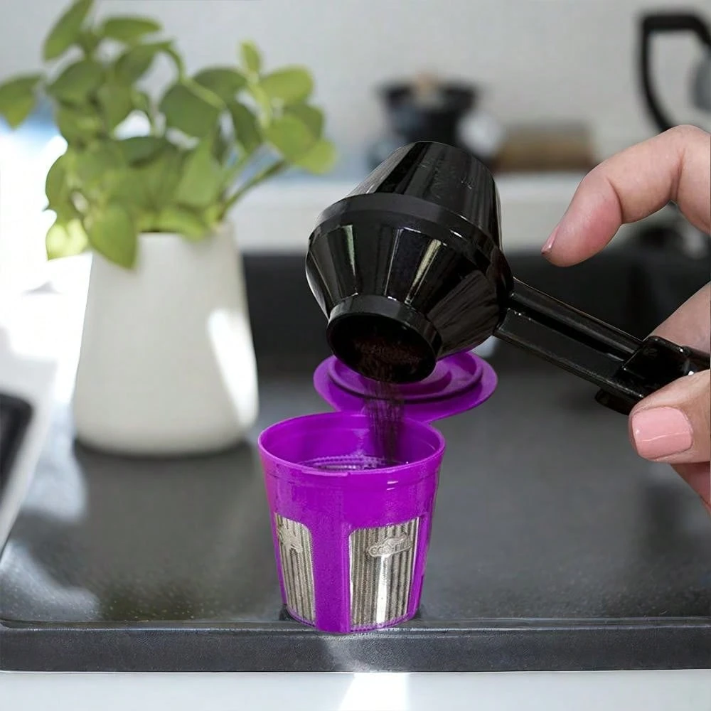 2 Tbsp Reusable Coffee Scoop And Funnel For Refillable K-Cups | SHEIN UK