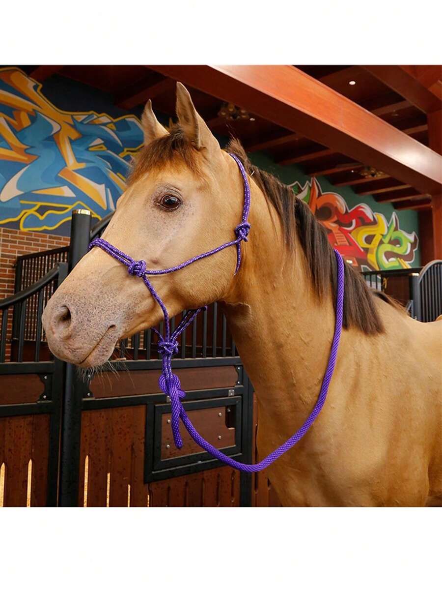 Horse Halters Training Rope Halters For Horses Adjustable Sturdy Horse ...