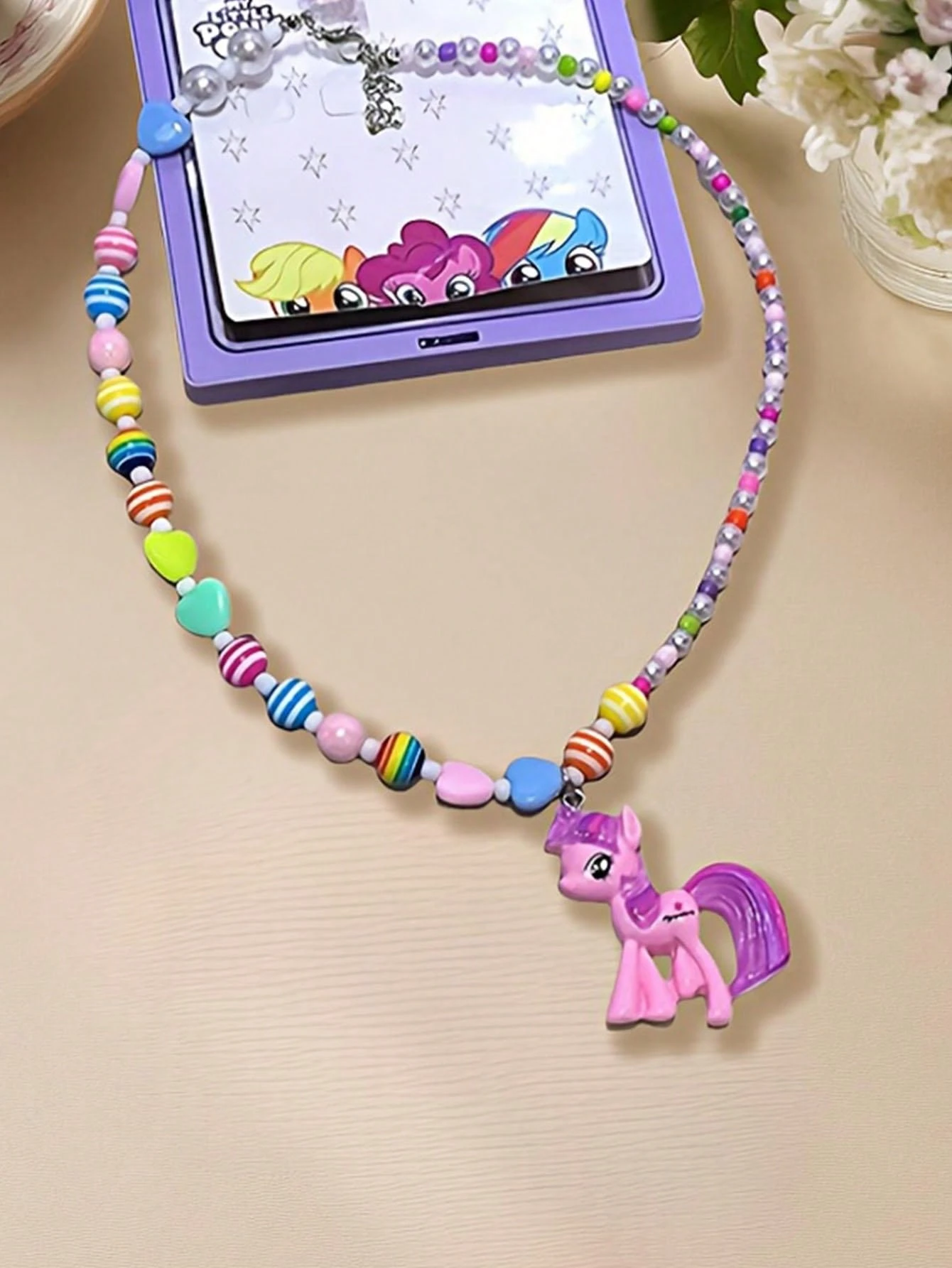 MY LITTLE PONY 1pc My Little Pony Necklace With Twilight Sparkle ...