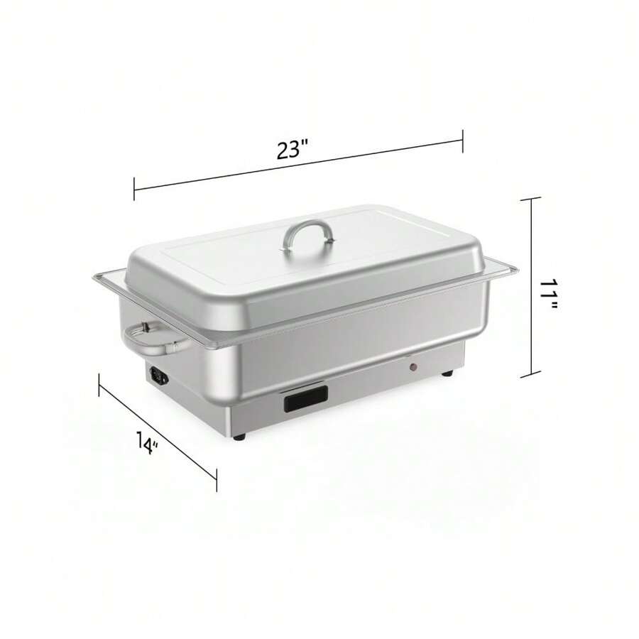 Electric Chef Chafing Dish Buffet Set Digital Display Temperature For ...