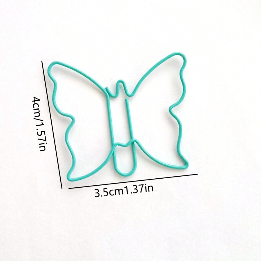 10 Butterfly Paper Clip Creative Paper Clips, Suitable For Organizing ...