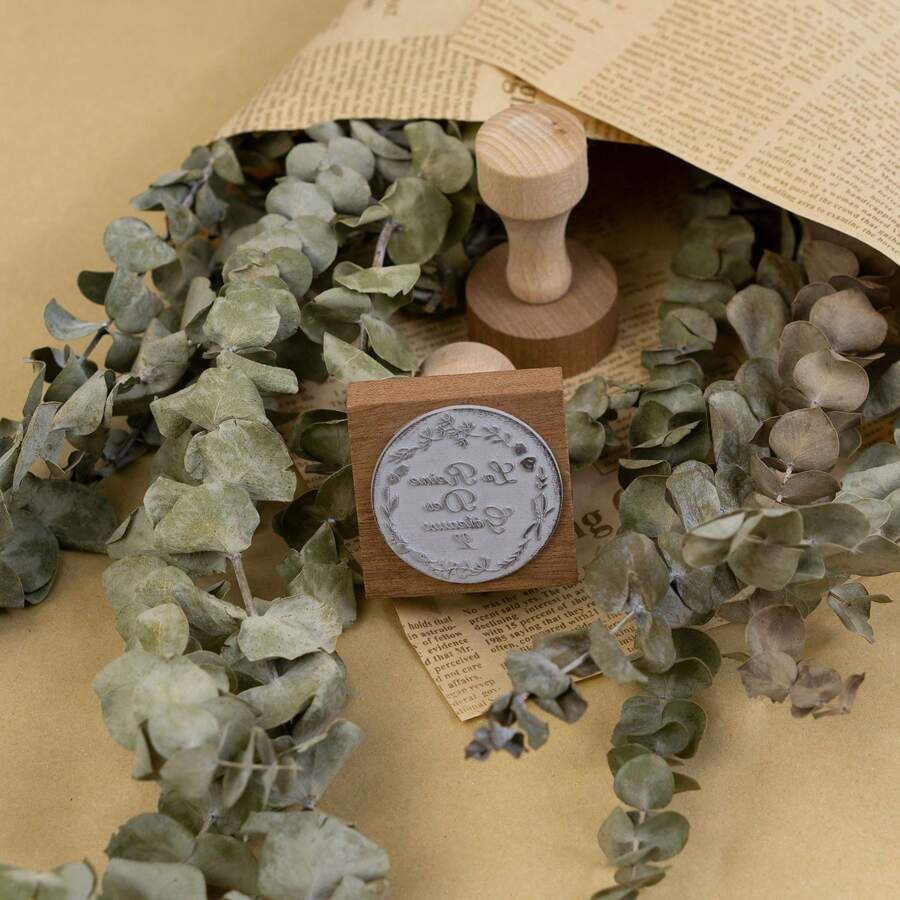 [Customized] Book Stamps, Wooden Library Stamps, Bookplate Stamps ...