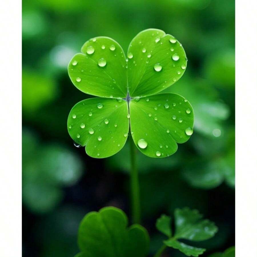 Rare Four Leaf Clover Plant Seeds Mixed Three-Leaf Clover Bring Good ...