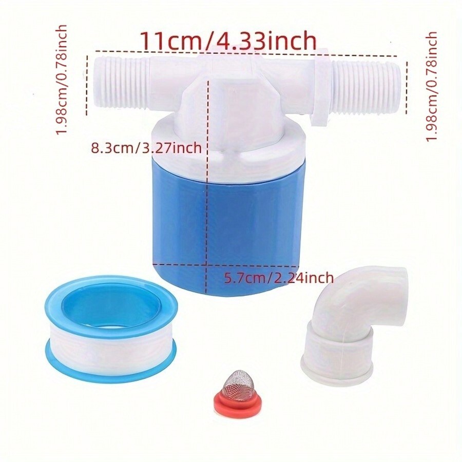 1/2", 3/4", 1" W pełni automatyczny zawór pływakowy do kontroli poziomu ...