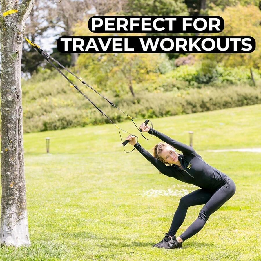 TRX GO Suspension Trainer System, Full-Body Workout For All Levels & Goals, Lightweight ...