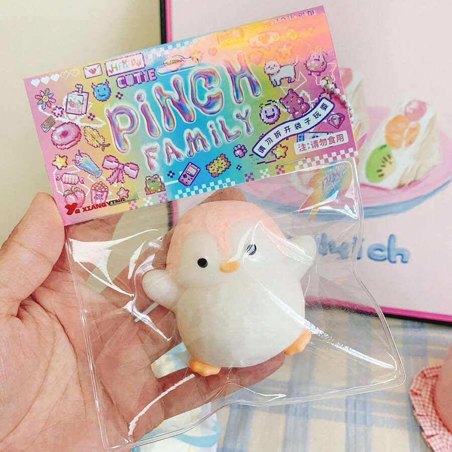 Realistic Mini Penguin Squeeze Toy Anti Stress Squishy Cute Highly ...