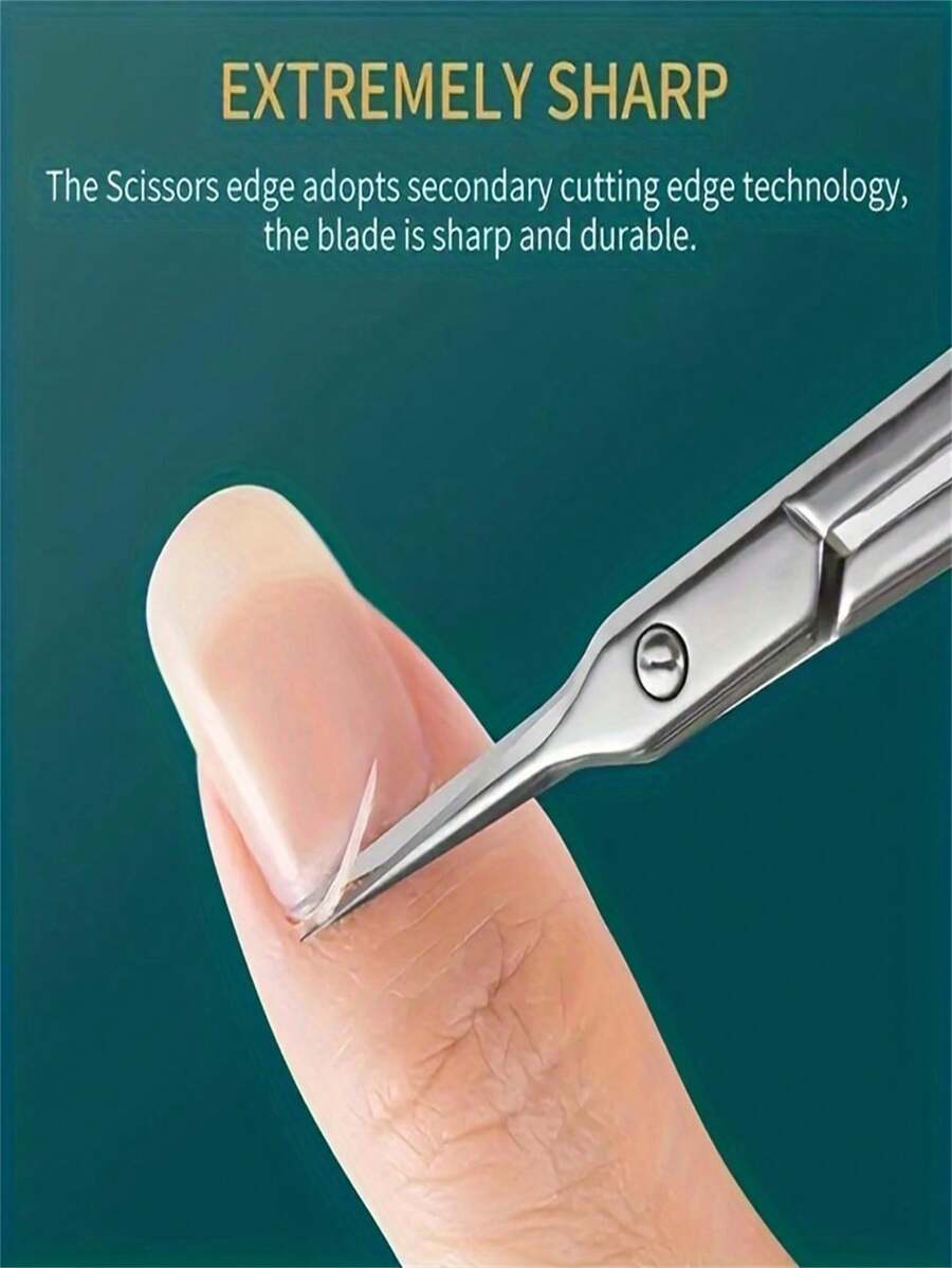 Professional Stainless Steel Nail Scissors, Suitable For Both Hands ...
