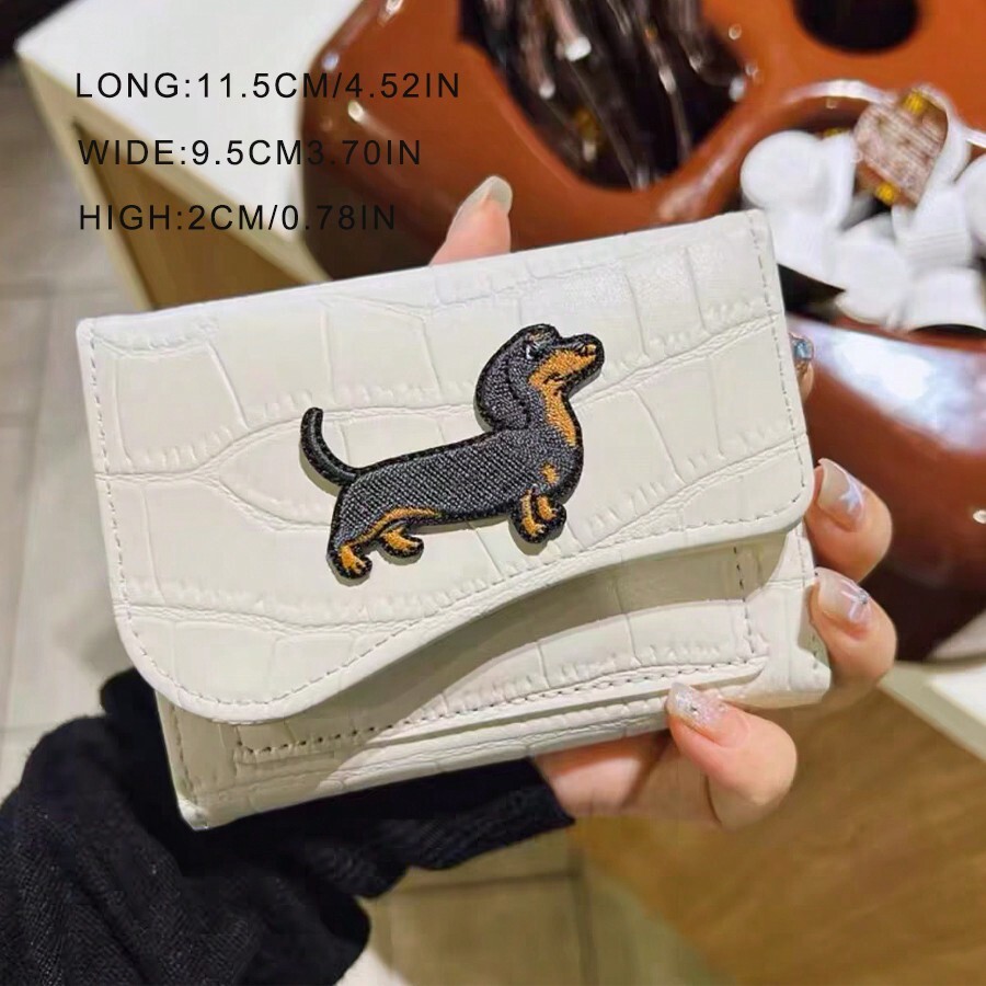 Dachshund Dog Wallet & Card Holder 2025 New Ladies Rich Wallet Card ...