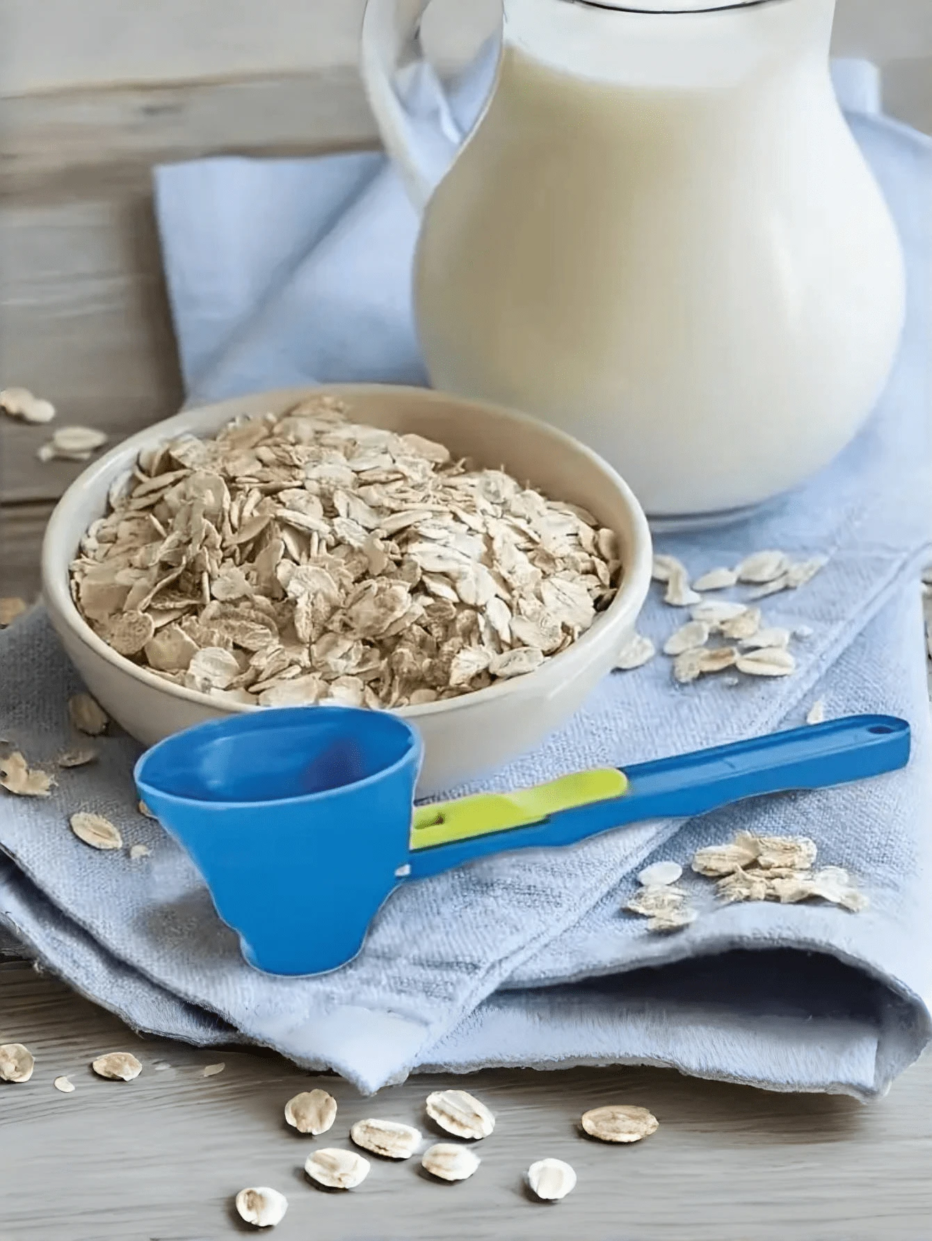 1pc 2-In-1 Protein Powder Scoop And Funnel - Anti-Spill, Suitable For ...