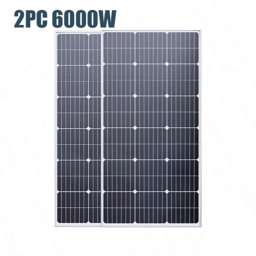 18V Portable Power Bank Flexible Charging Solar Cells Outdoor 6000W ...