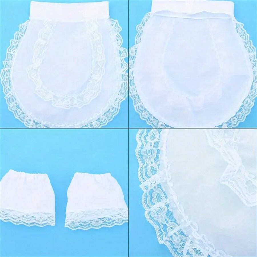 4pcs Stylish Polyester Colonial Hats And Accessories Set ...