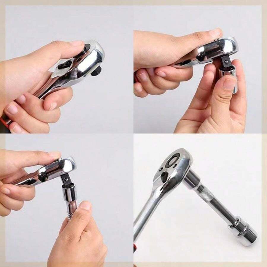 46-In-1 Ultimate Mechanic Repair Tool Kit - Advanced Ratchet Torque ...