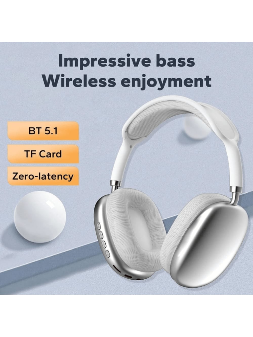 Cuffie Bluetooth wireless Max P9 Pro - Cuffie sportive over-ear ...
