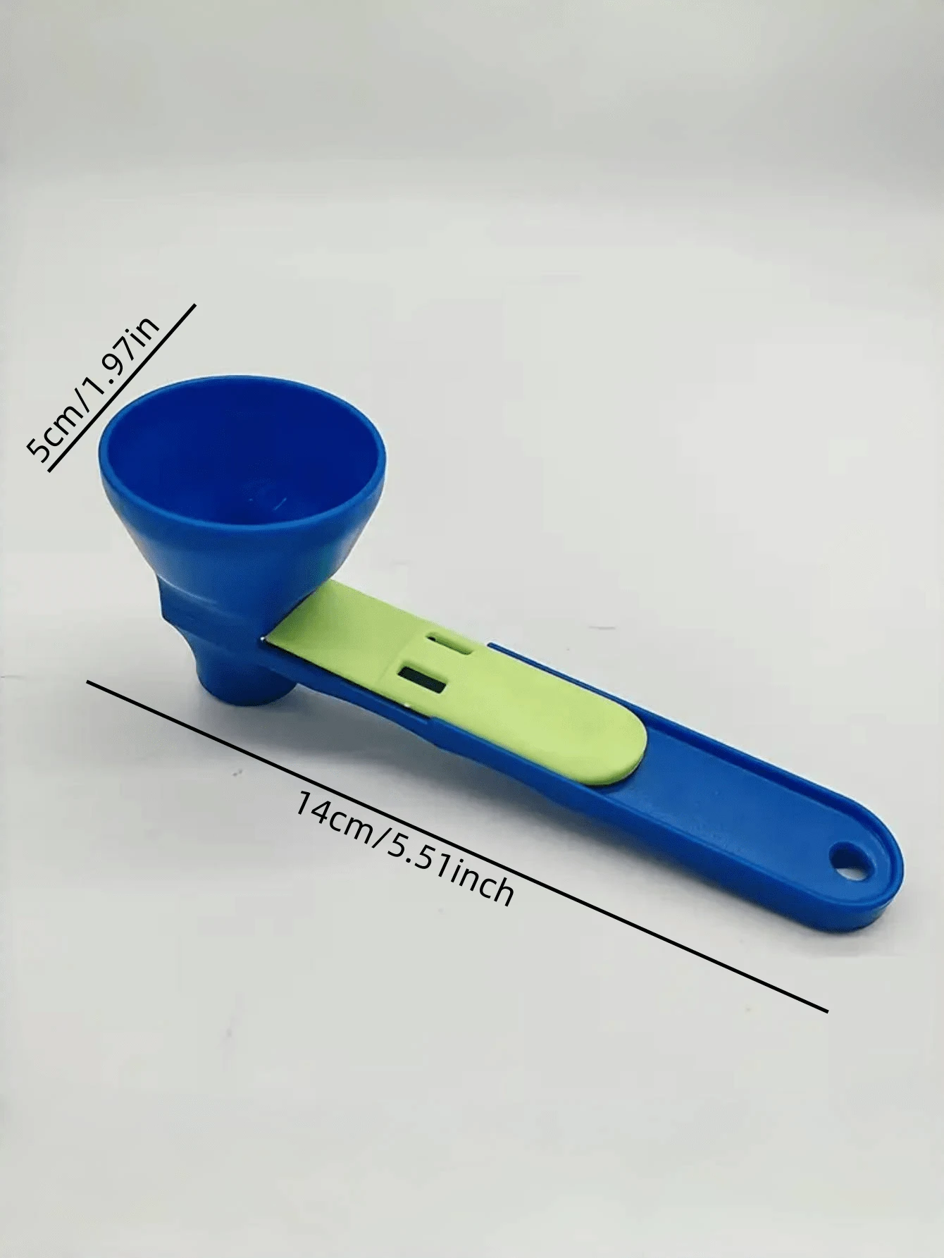 1pc 2-In-1 Protein Powder Scoop And Funnel - Anti-Spill, Suitable For ...