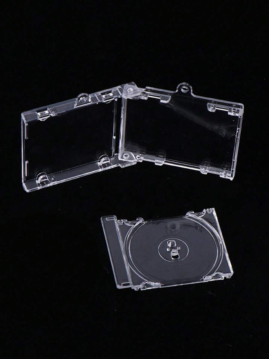 1pc Mini CD Box Album Record Pendant Keychain,Diy Acrylic Keychains ...