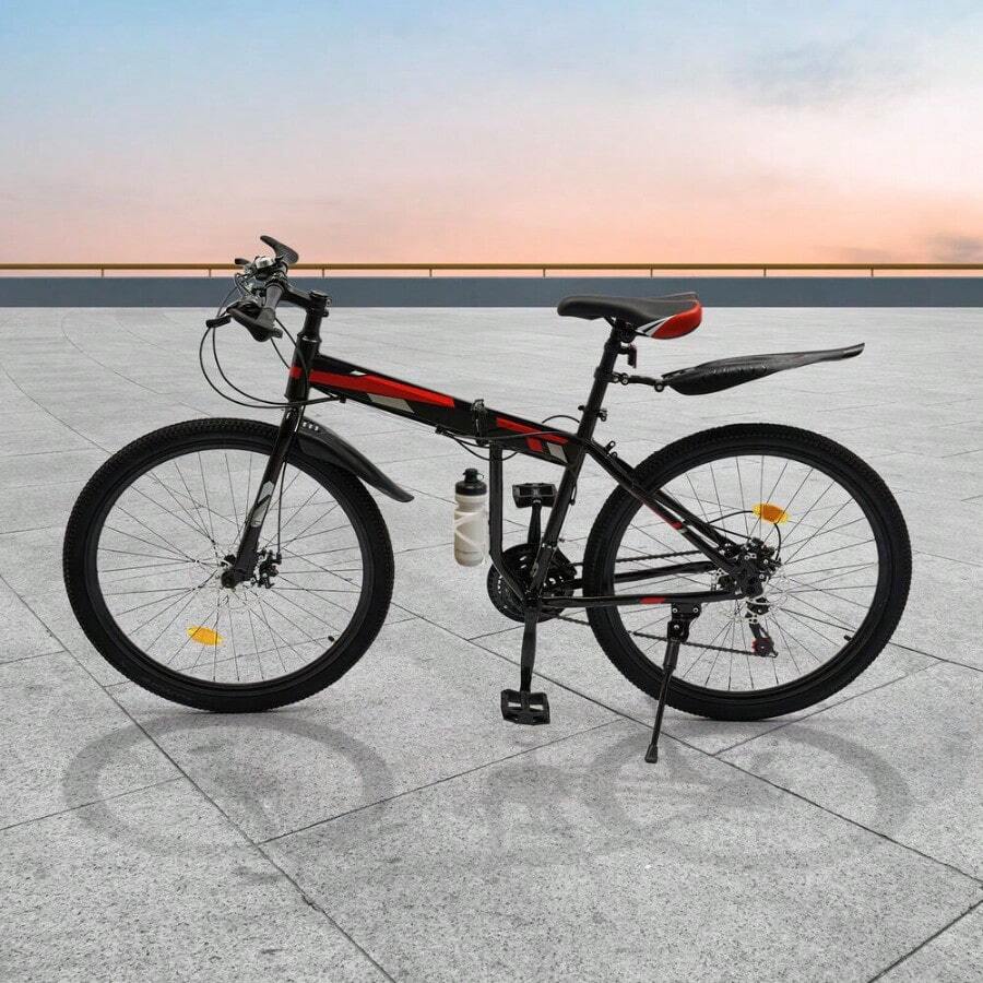 21-Speed Mountain Bike 26" Wheel MTB Adult Bicycle Adjustable Height ...