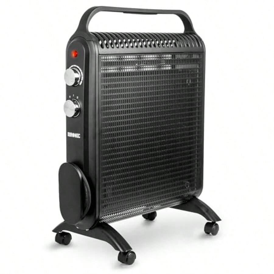 Electric Heater HV220 Oil Radiator Convection Heater Standing Mica ...