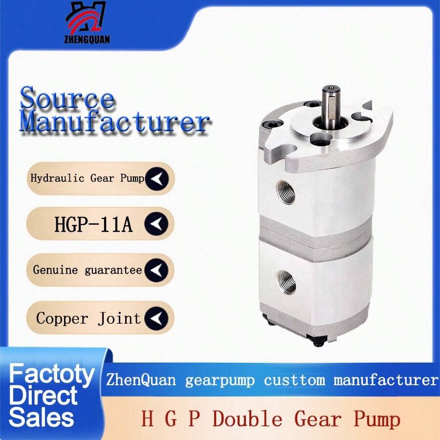 High Quality Price Is Favorable HGP-11A Double Gear Pump Small ...