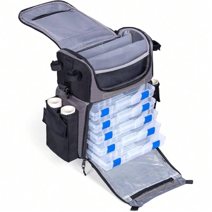 Offshore Rolling Fishing Tackle Box With Wheels, Waterproof Fishing ...