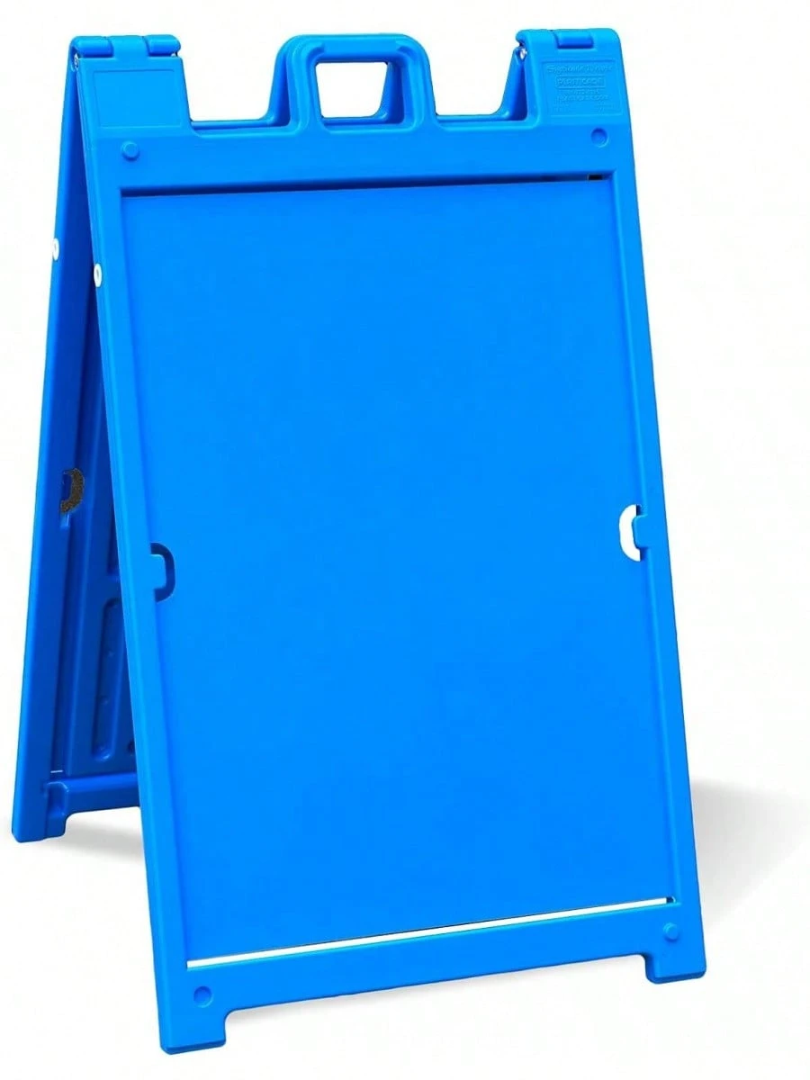 Deluxe Portable Sign Stand In Blue - Sd-140-BU | SHEIN USA