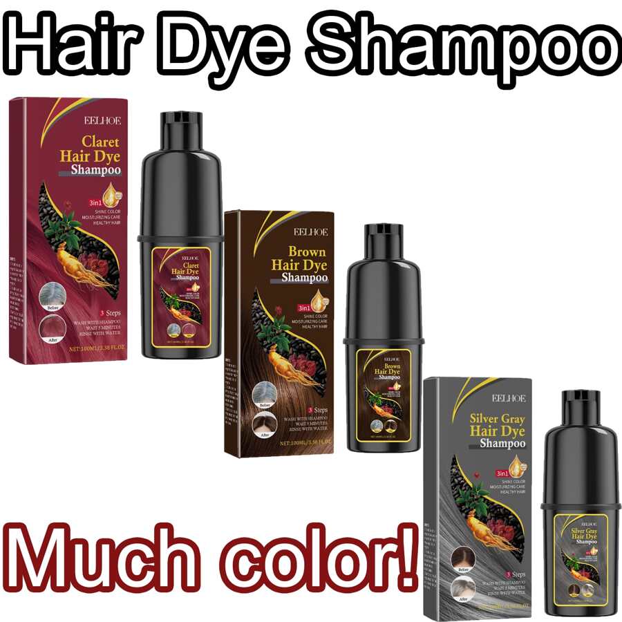 Dye Shampoo Easy Color Change Lasting Color Lock Color Does Not ...