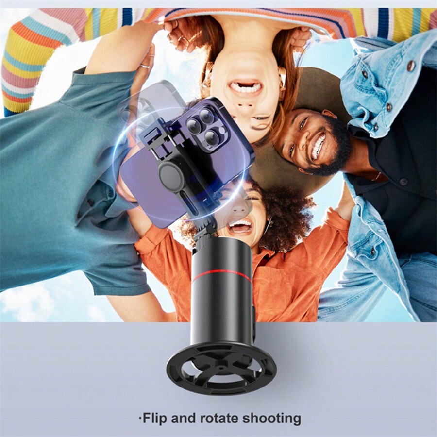 P02 Desktop Gimbal AI Automatic Face Tracking And Recognition Shooting, Suitable For Indoor And ...