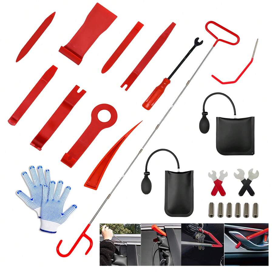 Car Long Range Hooking Tool 31 Pieces Set Of Stainless Steel Rods Car ...