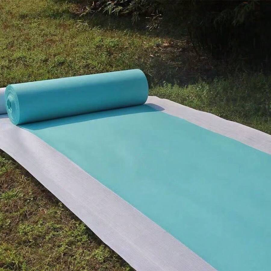 Blue Carpet Disposable Non-Woven Fabricoutdoor Terrace Carpet Corridor ...