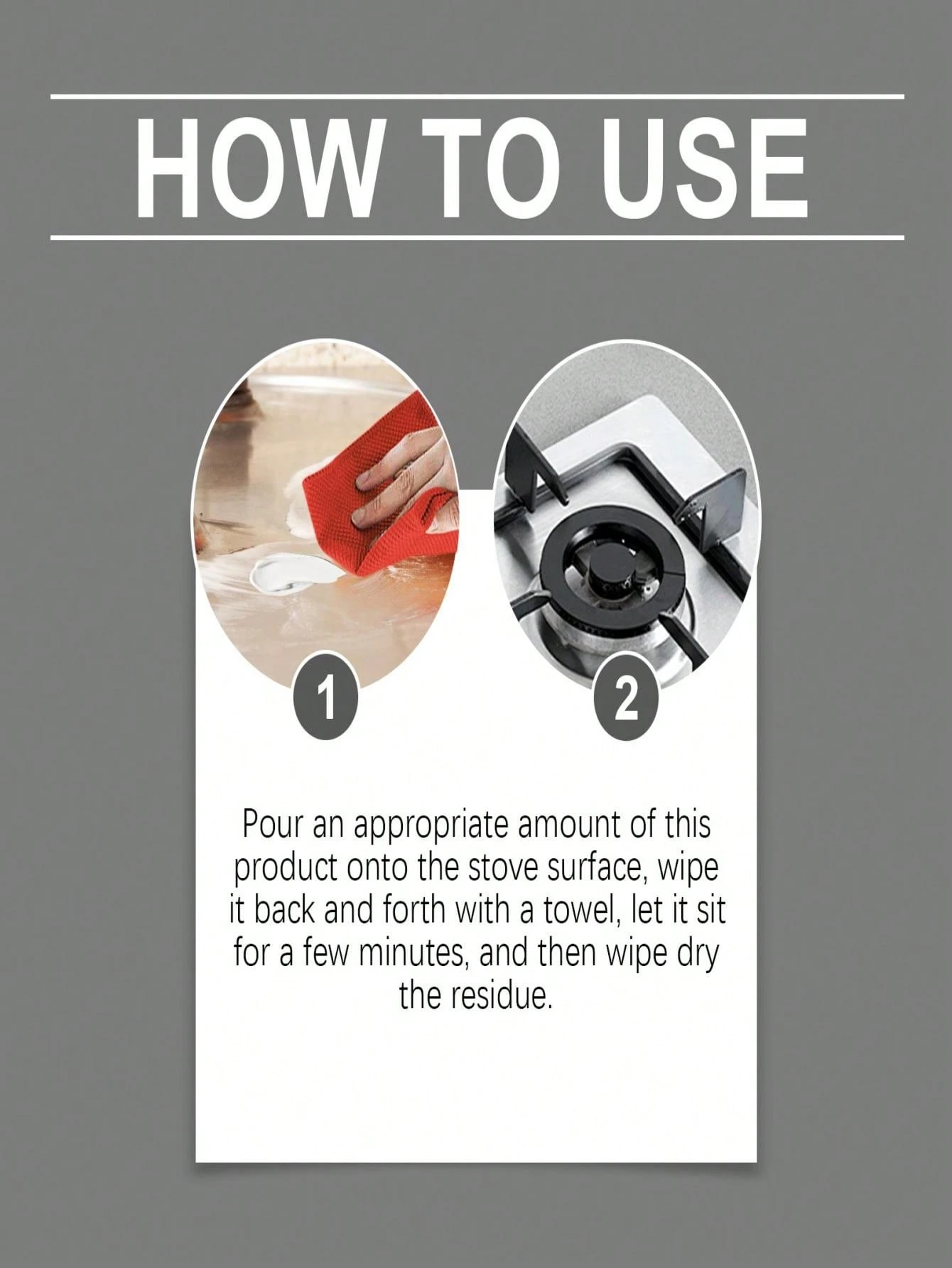 Stove Polishing Agent To Clean Kitchen Stove Range Hood Heavy Oil ...