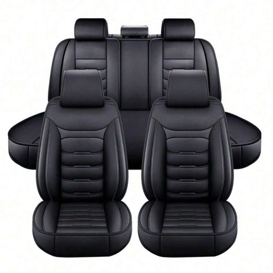 Universal Cars Seat Covers Full Set For Cars Seat Protector Waterproof ...