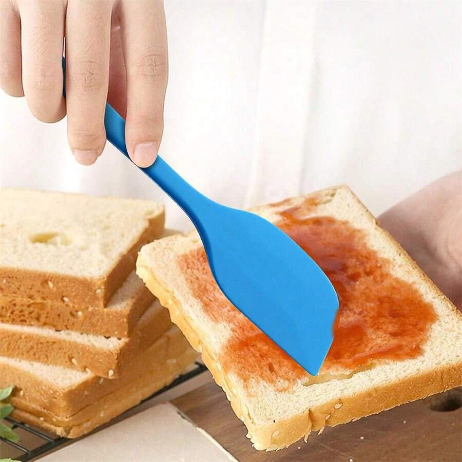 Silicone Scraper, Seamless One-Piece Design Flexible Rubber Scraper ...